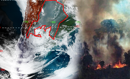 El humo del Amazonas seguirá afectando norte y centro de Argentina ...